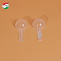 China Wholesale Food Grade PP Plastic Round Bottom Scoop 5ML 10ML 15ML Transparent Measuring Spoon for sale
