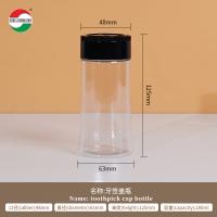 China Eco-friendly Flip Top PET Condiment Plastic Jar Square 225ml to 880ml Spice Seasoning Cans for sale