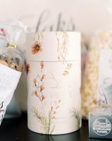 China Eco Friendly Custom Craft Paper Tube 500ml Food Packaging Canister with SGS FDA ISO Certification for sale