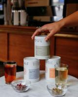 China Custom Recyclable Food Grade Paper Tube Canister Airtight for Coffee Bean Powder Loose Tea 500ml for sale