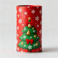 China Custom Eco-Friendly Paper Tube for Christmas Gift Packaging 1000pcs MOQ OEM for sale