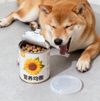 China OEM FDA Cardboard Airtight Paper Composite Cans Packaging with Easy Open Lids for Pet Food 1000pcs for sale