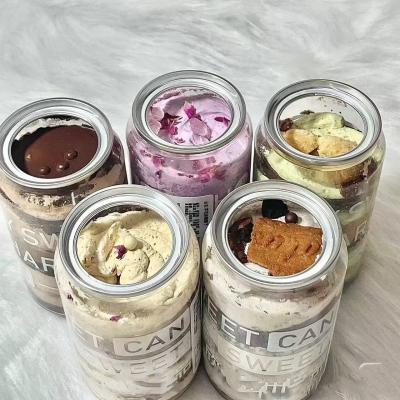 China OEM FDA Cardboard Airtight Paper Composite Cans with Easy Open Lids for Pet Food for sale