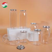 China OEM FDA Cardboard Airtight Paper Composite Cans with Easy Open Lids for Pet Food for sale