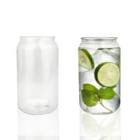 China Food Grade PET Plastic Can 150ml 250ml 330ml for Carbonated Beverage Juice Soda Drink for sale