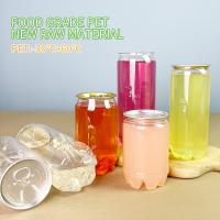 China Food Grade PET Plastic Can 150ml 250ml 330ml for Carbonated Beverage Juice Soda Drink for sale