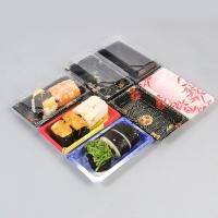 China Custom PET Sushi Takeaway Box - Food Grade Plastic Container with 10,000 MOQ and 10-20 Day Delivery for sale