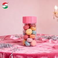 China Wholesale 500ml Clear PET Plastic Jar with Screw Lid for Snack Cookie Candy Nut Storage for sale