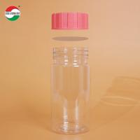China Wholesale 500ml Clear PET Plastic Jar with Screw Lid for Snack Cookie Candy Nut Storage for sale