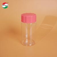 China Wholesale 500ml Clear PET Plastic Jar with Screw Lid for Snack Cookie Candy Nut Storage for sale