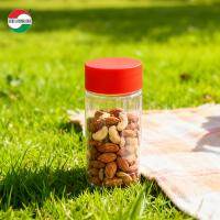 China Food Grade PET Plastic Jars 55ml to 360ml with Lids for Candy Snacks Spices Storage for sale