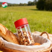 China Food Grade PET Plastic Jars 55ml to 360ml with Lids for Candy Snacks Spices Storage for sale