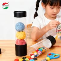 China Recycled Kraft Paper Tube with Clear Window for Food Cosmetic Gift Packaging 500ml for sale