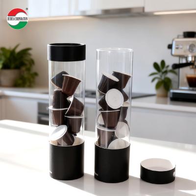 China Custom Clear Window Paper Tube with PVC for T-Shirt Toy Bottle Mask OEM 2000pcs MOQ for sale