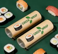 China Customized Sushi Push Pop Tube Food Grade Paper Packaging for Sushi Rice Vegetable Rolls 16.8mm to 151.3mm for sale
