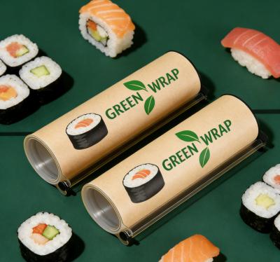 China Customized Sushi Push Pop Tube Food Grade Paper Packaging for Sushi Rice Vegetable Rolls 16.8mm to 151.3mm for sale