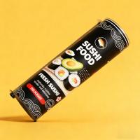 China Custom Printed Food Grade Eco-Friendly Sushi Paper Tube Packaging 5000 Units Push Up Canister for sale