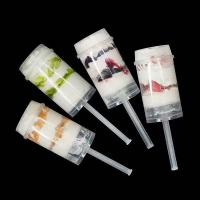 China Food Grade PP Plastic Cake Push Pops Cup 50mm 95mm for Baking Packaging for sale
