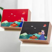 China Custom Black Magnetic Honey Box Food Grade Paper Cardboard Packaging 5000pcs MOQ for sale