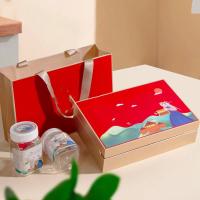 China Custom Cardboard Honey Sachet Glass Jar Gift Box Luxury Empty Honey Bottle Packaging Box Food Grade for sale