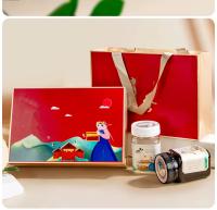 China Custom Cardboard Honey Sachet Glass Jar Gift Box Luxury Empty Honey Bottle Packaging Box Food Grade for sale