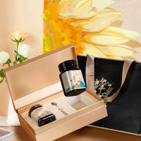 China Custom Cardboard Honey Sachet Glass Jar Gift Box Luxury Empty Honey Bottle Packaging Box Food Grade for sale