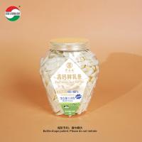 China 650ml Rhombus PET Plastic Jar with Screw Lid Food Grade Clear Container for Candy Snacks for sale