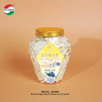 China 650ml Rhombus PET Plastic Jar with Screw Lid Food Grade Clear Container for Candy Snacks for sale