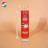 China Custom Push Pop Sushi Packaging Container Cylinder Paper Tube 16.8mm to 151.3mm Diameter for sale