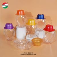 China 650ml PET Clear Plastic Jar with Screw Lid Food Grade Container for Candy Cookie Snack for sale