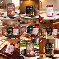China Black HDPE Protein Powder Container Jar 90mm 500ml Screw Cap Food Grade Cosmetic Packaging for sale