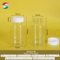 China Custom HDPE Plastic Bottle 500ml Food Grade Round with Soft Touch for Solid Medicine Capsules for sale