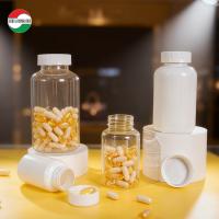 China HDPE Medicine Plastic Bottle 120ml with Gasket for Vitamin Supplement Pill Empty Jar Packaging for sale