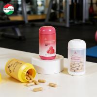 China HDPE Medicine Plastic Bottle 120ml with Gasket for Vitamin Supplement Pill Empty Jar Packaging for sale