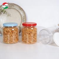China 2000ml 2200ml 2625ml Wide Mouth Candy Jar Plastic PET Storage Container Packaging with Screw Cap for sale