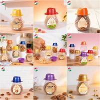 China 670ml PET Hat-Shaped Bottle with Teardrop Body and Transparent Screw Cap for sale