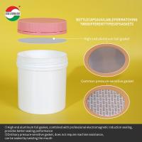 China Food Grade Customized Plastic Bottle HDPE Soft Touch Medicine Pill Bottles Screw Cap Packaging for sale