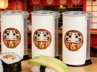 China Custom Printed Food Grade Sushi Push Pop Tube 16.8mm to 151.3mm Diameter Takeaway Box for sale