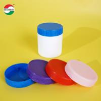 China Custom Logo White HDPE Supplement Bottle 90mm Child Resistant Cap 500ml Medicine Bottle for sale