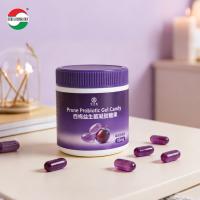 China Food Grade HDPE Vitamin Bottles 500ml 1000ml Colored Capsule Shape Sealed Containers for sale