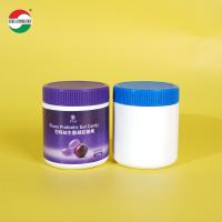 China HDPE PET Wide Mouth Cylinder Bottle 500ml 1000ml for Effervescent Tablets Calcium Powder for sale