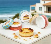 China Eco-Friendly Food Grade Paper Tube 500ml Capacity Custom Logo Baking Cake Dessert Packaging for sale