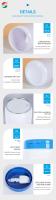 China 2600ml Food Grade PET Jar with 125mm PP Lid for Milk Powder Protein Container for sale