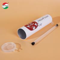 China Custom Size Sushi Push Pop Container Food Grade Paper Cylinder Push Tube Packaging for Snacks 16.8mm to 151.3mm ID for sale