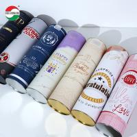 China Eco-Friendly Kraft Paper Composite Can for Food 52mm to 126mm Diameter Custom Height for sale