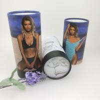 China Cardboard Tube Packaging for Bikini T-Shirt 83mm Diameter 73x168mm Height Matt Lamination for sale