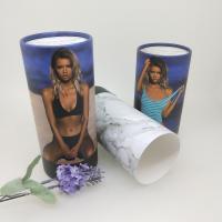 China Cardboard Tube Packaging for Bikini T-Shirt 83mm Diameter 73x168mm Height Matt Lamination for sale