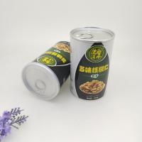 China Walnut Packaging Paper Composite Cans 100g / Cardboard Tube Containers for sale