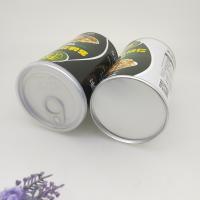 China Walnut Packaging Paper Composite Cans 100g / Cardboard Tube Containers for sale