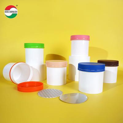China Food Grade HDPE Plastic Bottle Recyclable Supplement Containers Custom Logo Print For Vitamin Tablets Capsules Packaging for sale